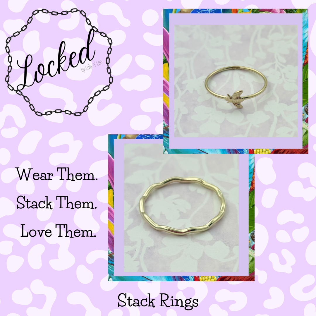 Stack Rings – Locked by Lula
